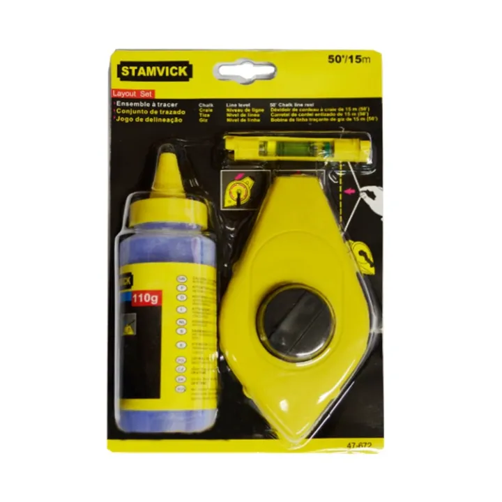 CHALKLINE with Powder and Level Bar / Pitik Set | Lazada PH