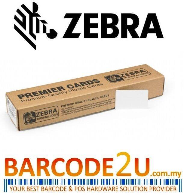 Blank White PVC Card Cr80 Zebra Premier Card (500 Cards) | Lazada