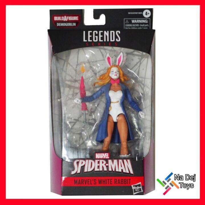 Marvel Legends White Rabbit 6' No Baf มาร์เวล เลเจนด์ ไวท์ แรบบิท ขนาด ...