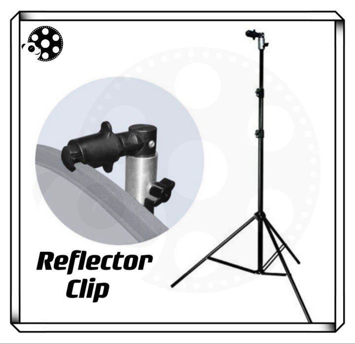 Reflector Clip Aluminum material คลิปสะท้อนแสง วัสดุอลูมิเนียม | Lazada ...