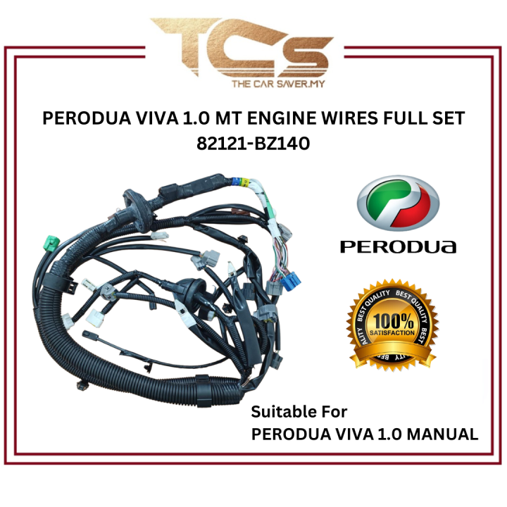 PERODUA VIVA 1.0 MT ENGINE WIRES FULL SET 82121-BZ140 | Lazada