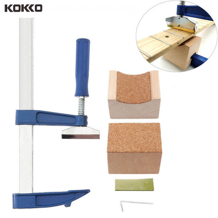 KOKKO D2804 6-Inch Aluminum Deep Reach C-Clamp Electric Guitar/bass ...