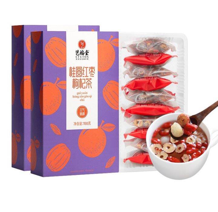 Efuton Red Dates Goji Berry Tea 艺福堂红枣桂圆枸杞茶 | Lazada