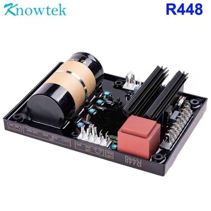 AVR R448เครื่องควบคุมแรงดันไฟฟ้าอัตโนมัติสำหรับเครื่องกำเนิดไฟฟ้า | Lazada.co.th