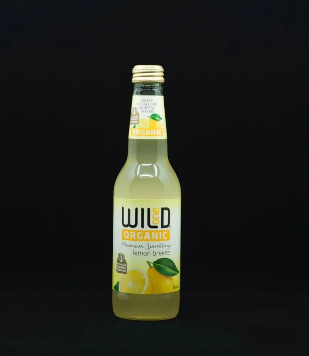 Wild One® Organic Premium Sparkling Mineral Water Lemon Breeze 330ml ...