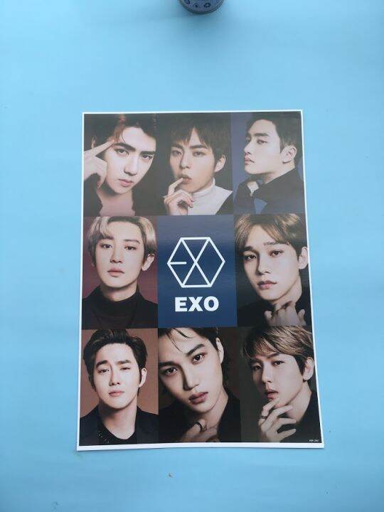 โปสเตอร์ขนาด A3 EXO โปสเตอร์ เอ็กซ์โซ | Lazada.co.th