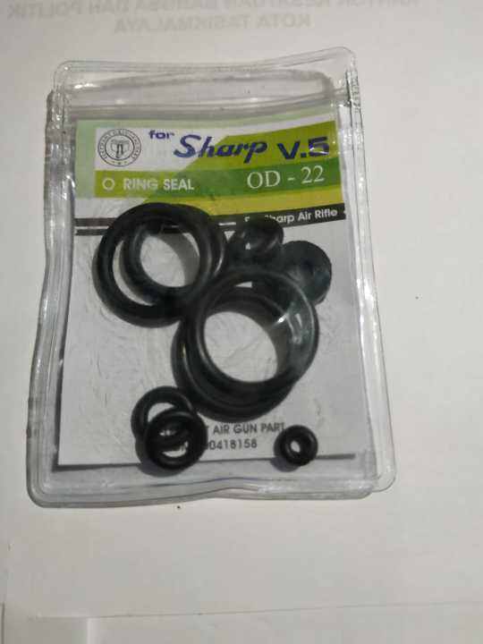 KOMPLET! SIL SET V5 OD22 SILSET TABUNG V5 SIL ORING TABUNG ANGIN V5 OD22 TINGGAL PASANG | Lazada ...