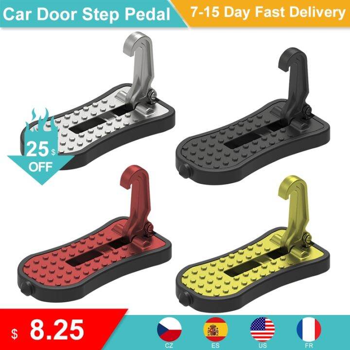 【FEI YING】 Car Door Step Pedal Stepping Ladder Foot Pegs For Car ...