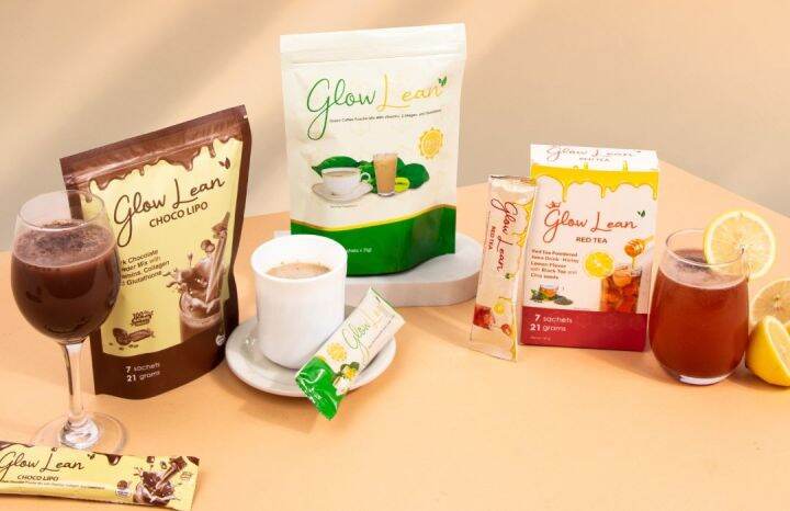 Glow Lean Coffee / Choco Lipo Super Sale / Red Tea | Lazada PH