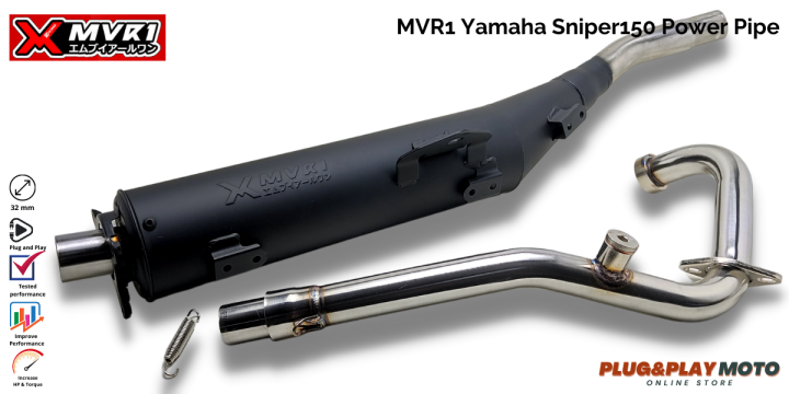 MVR1 RACING POWER PIPE for YAMAHA SNIPER150 MXi, DOXOU | Lazada PH