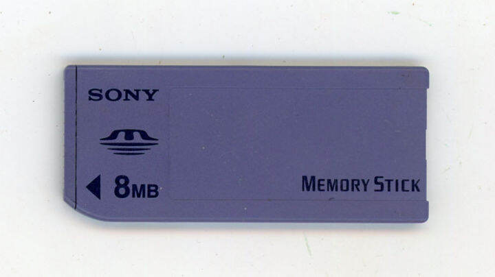 พร้อมส่ง 8 MB Memory Stick สำหรับกล้องรุ่นเก่าของ Sony กล้องรุ่นเก่าโซ ...