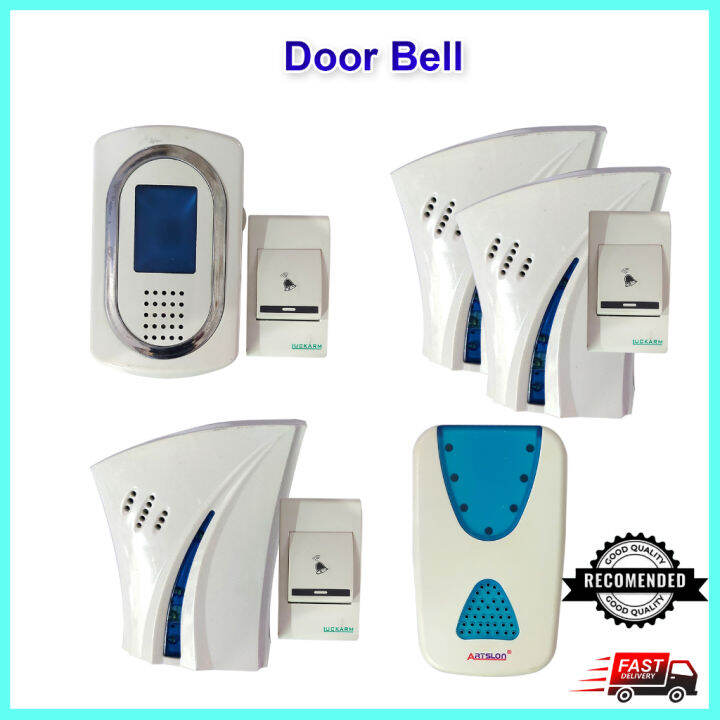 Wireless Plug Door Bell Visitor Door Bell Loceng Pintu 150M 无线门铃 | Lazada