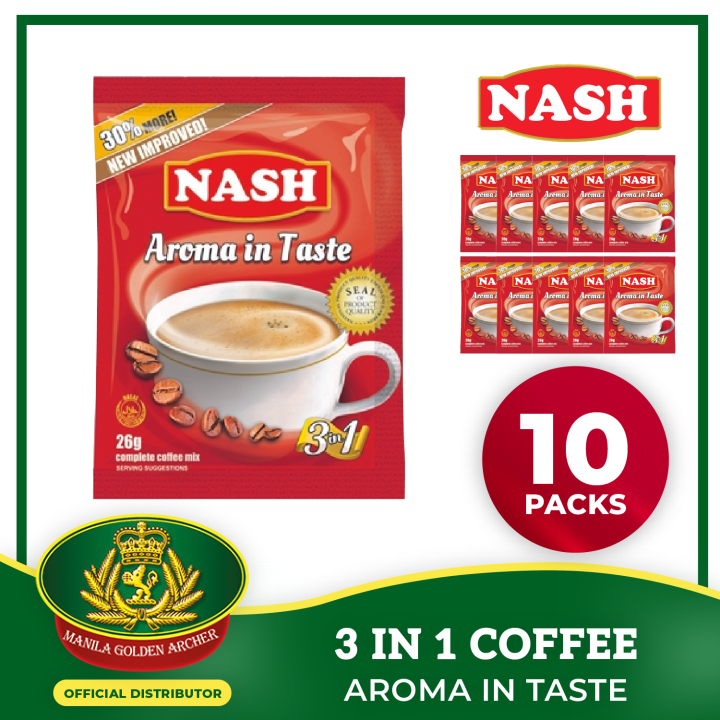 NASH Aroma in Taste (10 packs) | Lazada PH