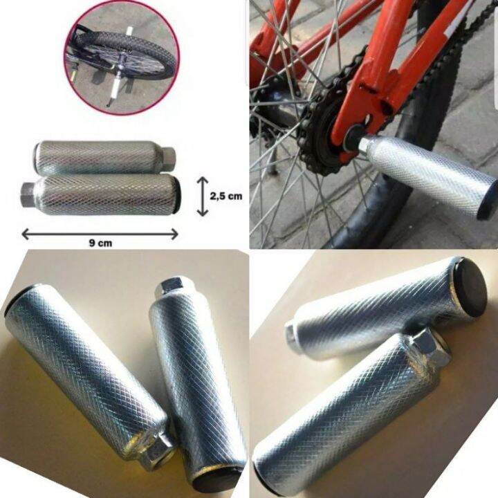JALU SEPEDA BMX BESAR BESI TEBAL HARGA SEPASANG KANAN KIRI | Lazada ...