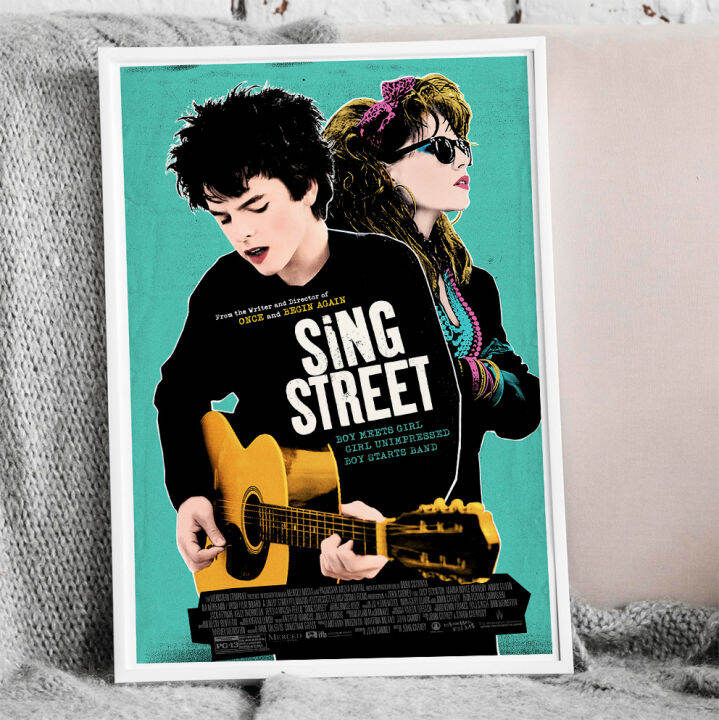 Sing Street Poster (2016) By John Carney รักใครให้ร้องเพลงรัก | Lazada ...