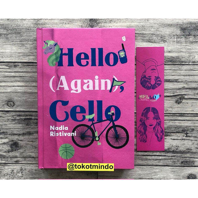 ORIGINAL Novel HELLO (AGAIN), CELLO (Nadia Ristivani) TTD Penulis ...