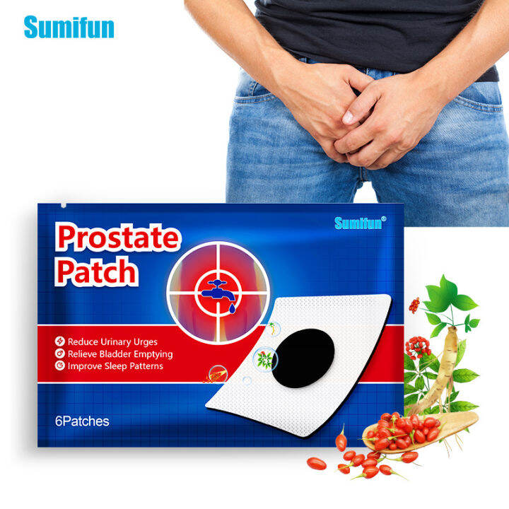 Sumifun Prostate Patch 6 pcs Prostate Patches Man Prostatic Plasters ...