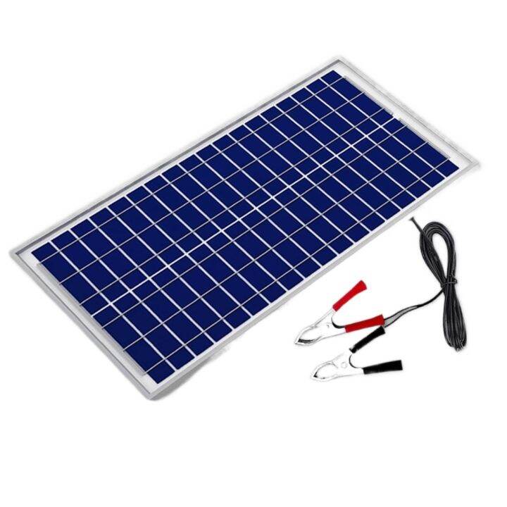 GOOD LIGHT PLUS 30W Solar Panel Mono 30 Watt 12 Volt Pv Module Cell ...