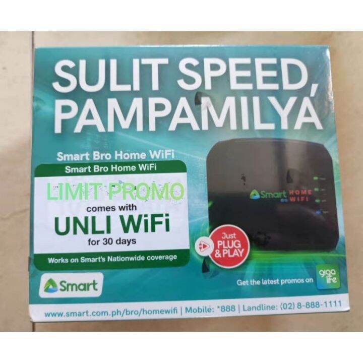 SMART PLDT PREPAID HOME WIFI With Free Unli Data For 30days | Lazada PH