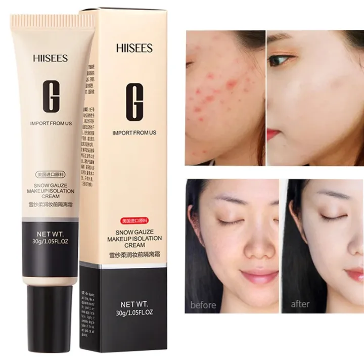 เบสปรับสีผิว 🔥ตัวดังใน Tik Tok 🔥ถูกที่สุด HIISEES SNOW GAUZE MAKE UP ...