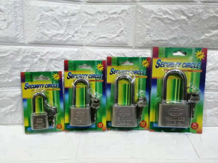 SC Brand High Quality Stainless Padlock (long) | Lazada PH