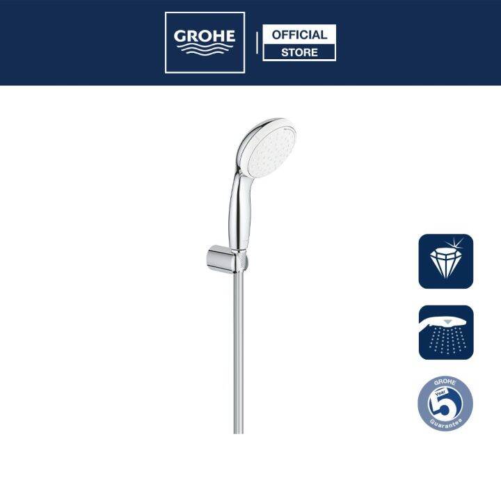 Bộ Tay Sen GROHE TEMPESTA 100 - 2 Chế Độ Kèm Gác Sen Gắn Tường ...
