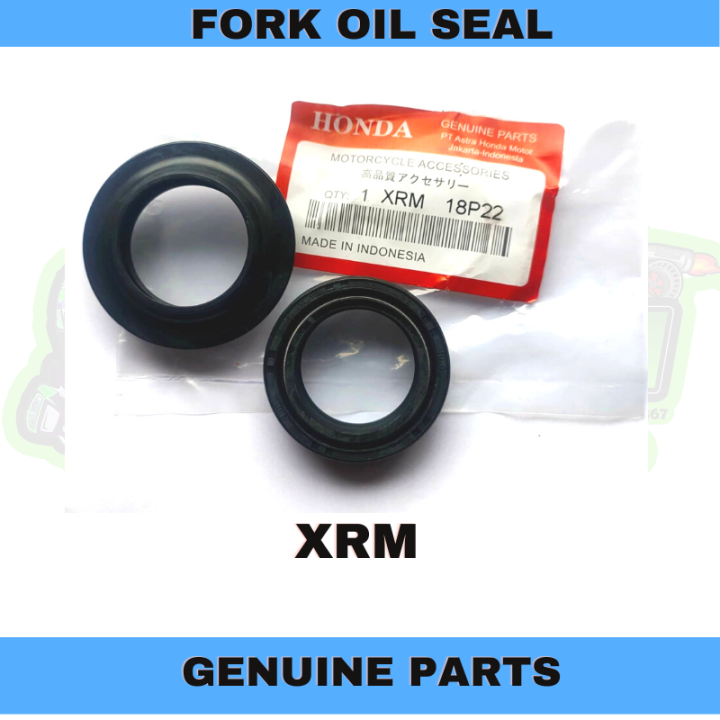 ORIGINAL HONDA FRONT FORK OIL SEAL FOR XRM 100% GUINUINE/ORIGINAL TAMBAYAN NI PAPS | Lazada PH