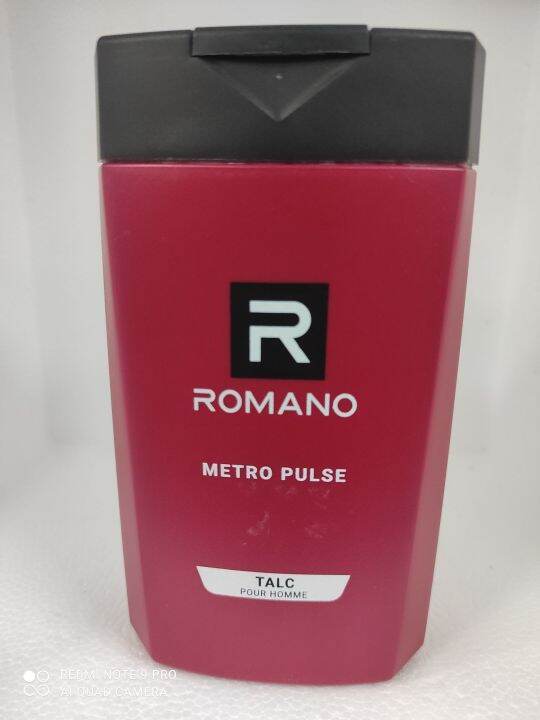 ROMANO TALCUM FOR MEN METRO PULSE 125G | Lazada