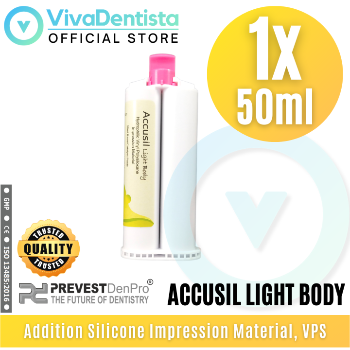 Accusil Light Body Addition Silicone (Hydrophilic Vinyl Polysiloxane ...