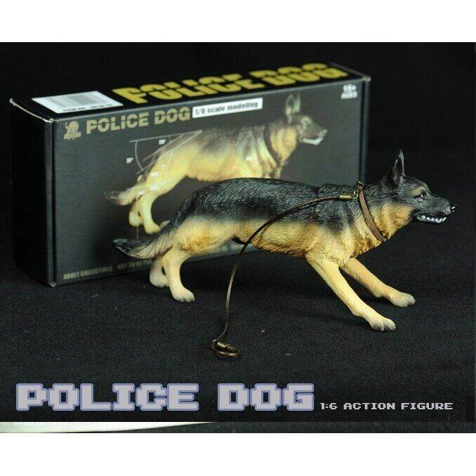 ฟิกเกอร์ โมเดล สุนัขตำรวจ 1/6 Frigure Model Police Dog Scale 1/6 ...