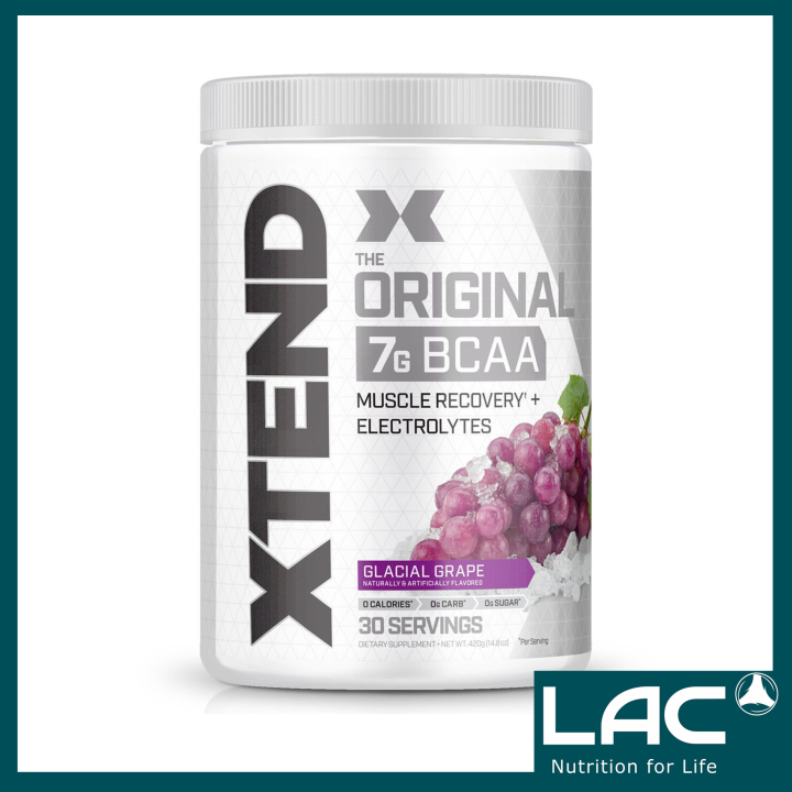 SCIVATION XTEND® BCAAs Grape 30 Servings (Best by: April 2024) | Lazada PH