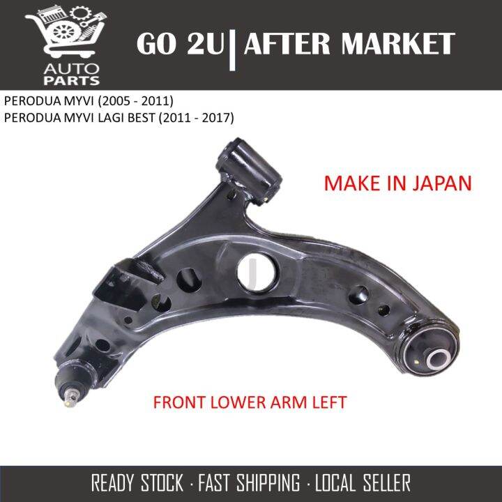 FRONT LOWER ARM LEFT MAKE IN JAPAN - LEFT-48069-B1020 PERODUA MYVI ...