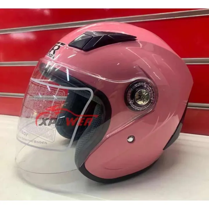 [6.6 Mid-Year Mega Sale] PAP1 RXR (007) HALF FACE HELMET PINK OF Xpower ...