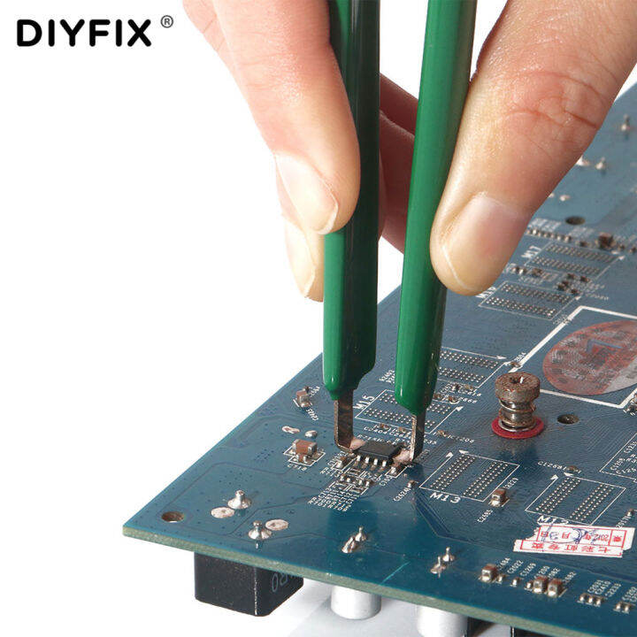 DIYFIX U Type IC Chip Protection Pliers Stainless Steel Clip IC ...