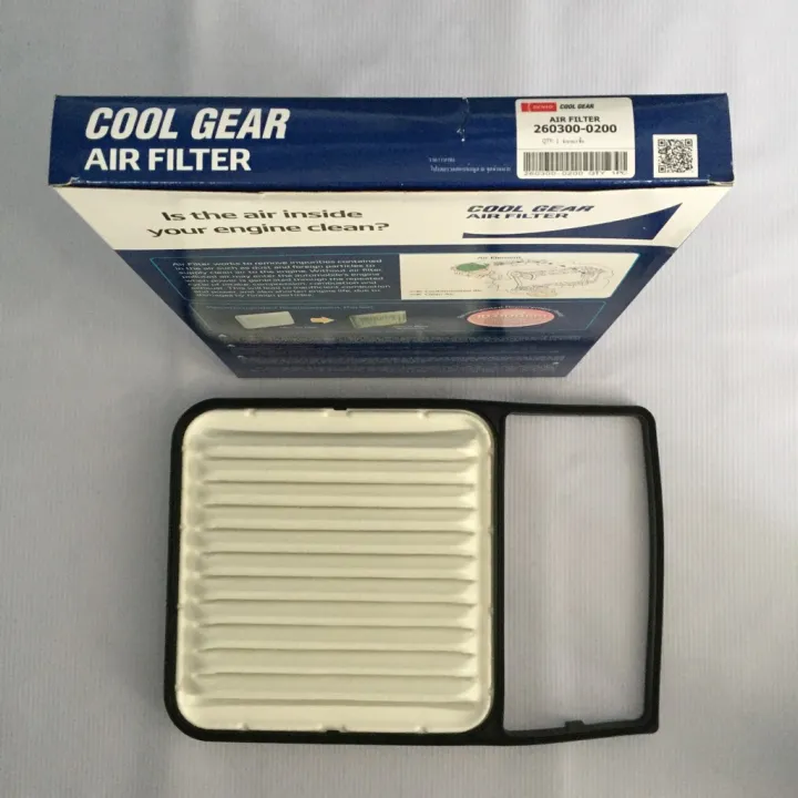 ORIGINAL/GENUINE DENSO COOL GEAR ENGINE AIR FILTER FOR TOYOTA AVANZA ...