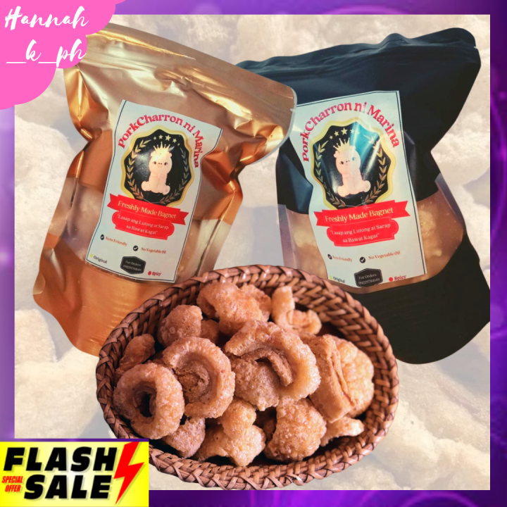 PorkCharron ni Marina Chicharon Baboy with Laman Crispy Pork Chicharon ...