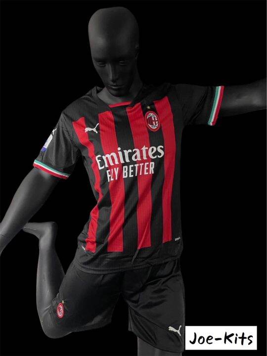 ชุดบอล AC Milan (ฺBlack) Kits 22/23 ใหม่ล่าสุด | Lazada.co.th