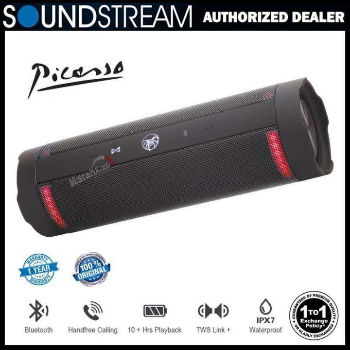 Soundstream Portable Bluetooth Speaker Picasso (Midnight Black) | Lazada