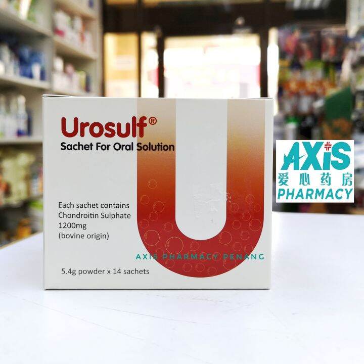 UROSULF SACHET ORAL SOLUTION 5.4g POWDER x 14 Sachet (Exp 02/2026) | Lazada