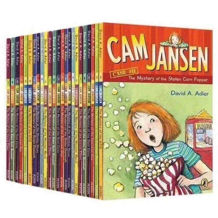 Cam Jansen 34 books set English chapter books for children | Lazada.co.th