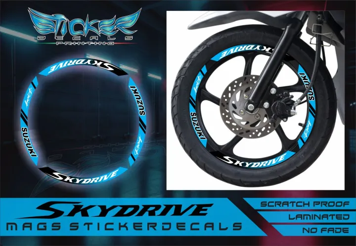 suzuki Skydrive MAGS Sticker Decals | Lazada PH