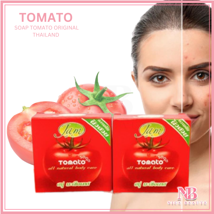 SABUN / SOAP TOMATO ORIGINAL THAILAND FOR ALL SKIN EXTRA 15G (1 PCS ...