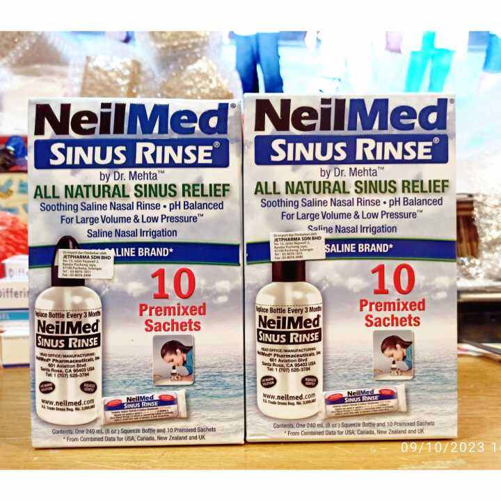 NeilMed Bottle with 10 Sachets | Lazada Indonesia