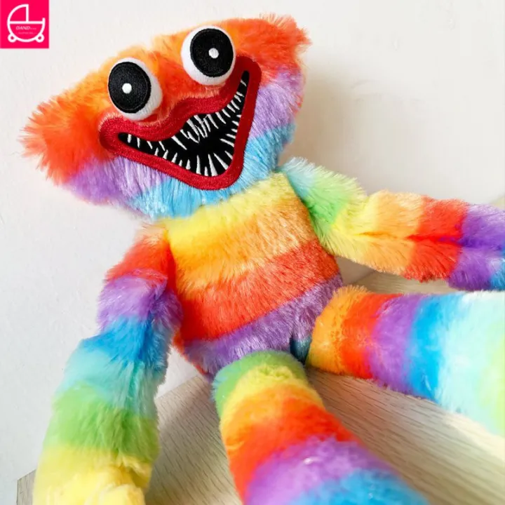 40cm Rainbow Huggy Wuggy Plush Toy Poppy Playtime Game Character Doll ...