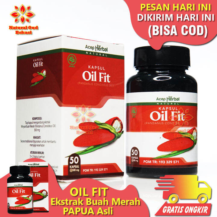 Oil Fit 50 Kapsul Obat Herbal Multikhasiat Segala Jenis Penyakit ...
