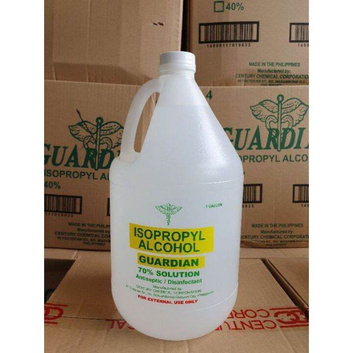 GUARDIAN ALCOHOL ISOPROPYL 70 GALLON 3.8L | Lazada PH