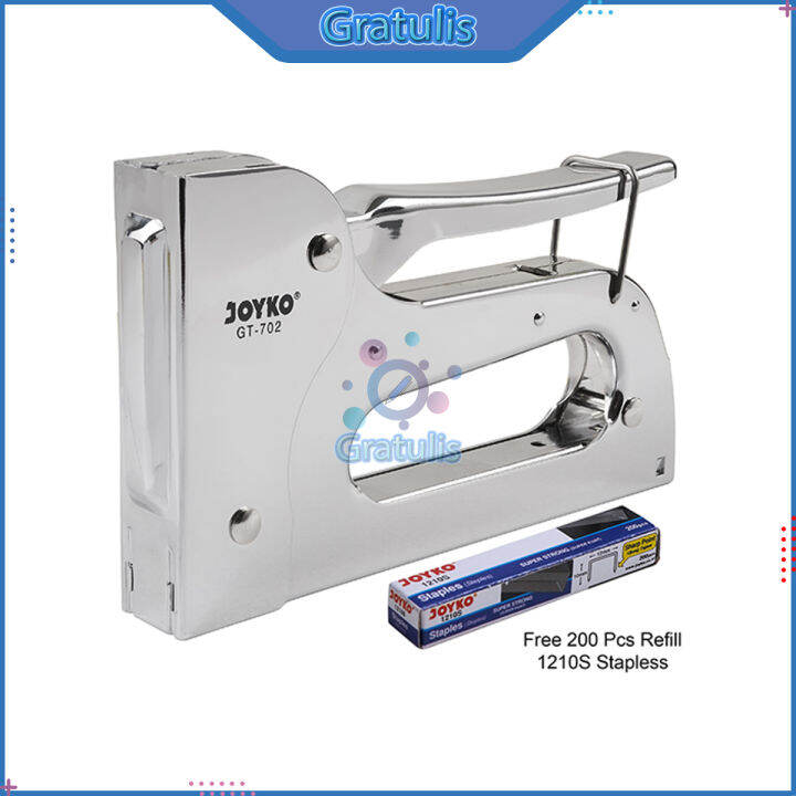 STAPLER TEMBAK JOYKO [GT-702] / STAPLES TEMBAK JOK MOTOR / HEKTER JOK ...