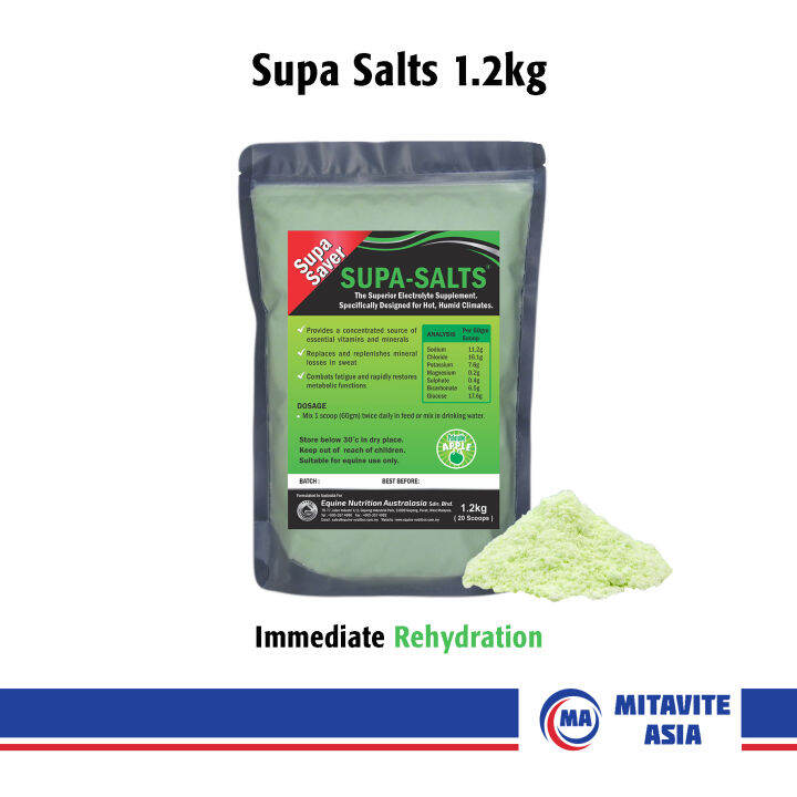 MA Horse Supplement Supa Salts 1.2kg | Lazada