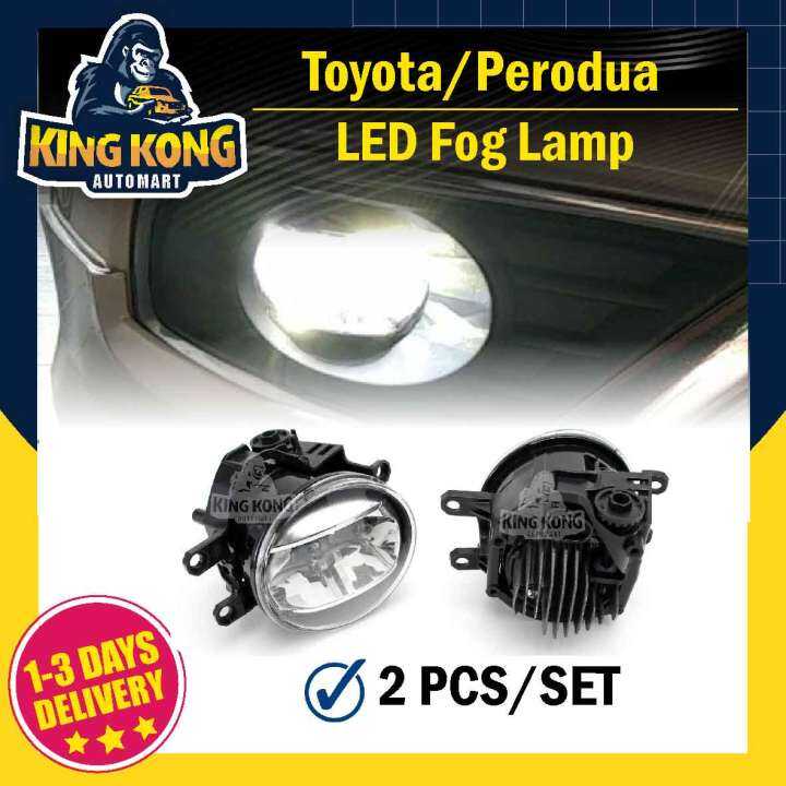 Toyota/ Perodua LED Fog Lamp (Vellfire/ Camry/ Altis/ Vios/ Hilux/ Myvi ...