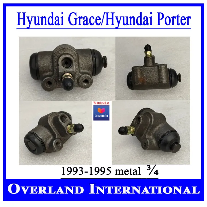 WHEEL CYLINDER, Metal, For Hyundai Grace, 3⁄4 Left Side/Driver Side ...